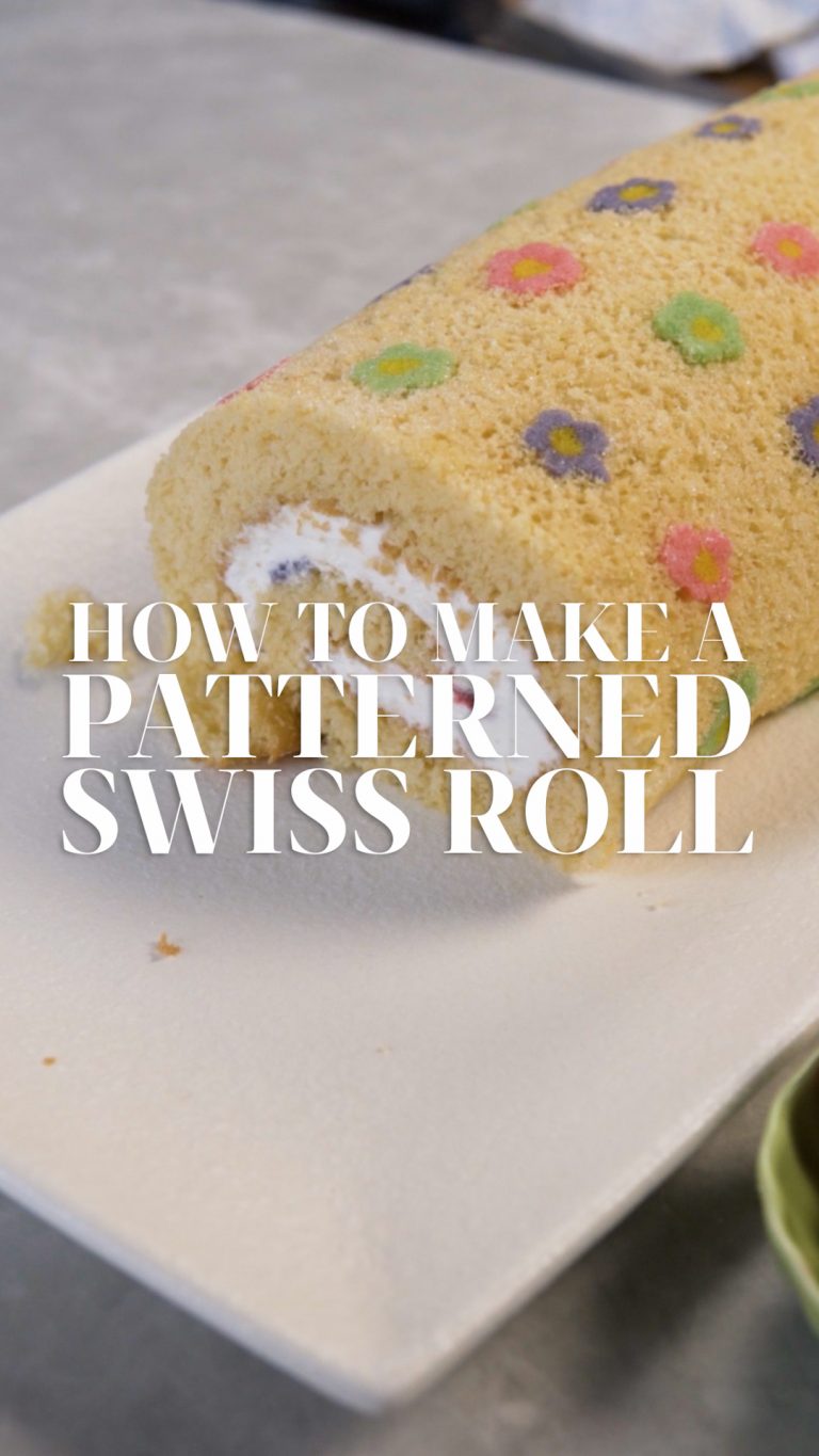 How to Make a Patterned Swiss Roll – Food & Home Magazine