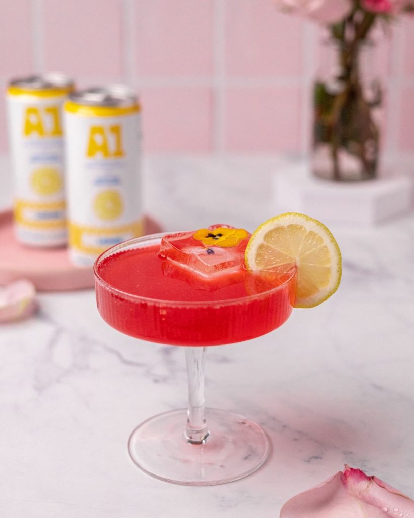 Summertime rose and raspberry mocktail – Food & Home Magazine