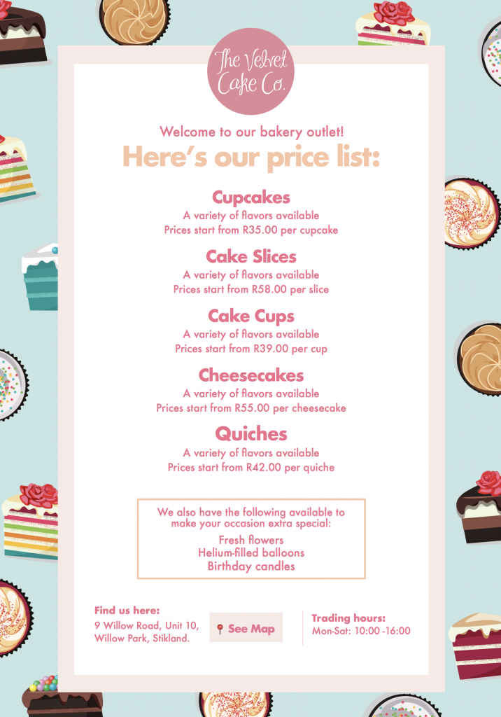 The Velvet Cake Co. opens a delectable bakery outlet – Food & Home Magazine