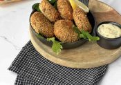 Spicy rice with Pilchard fish cakes and chutney mayonnaise – Food ...