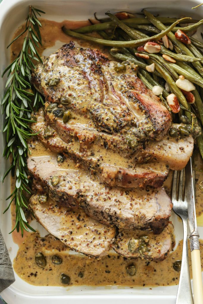 Oven baked tenderloin with mustard cream sauce – Food & Home Magazine